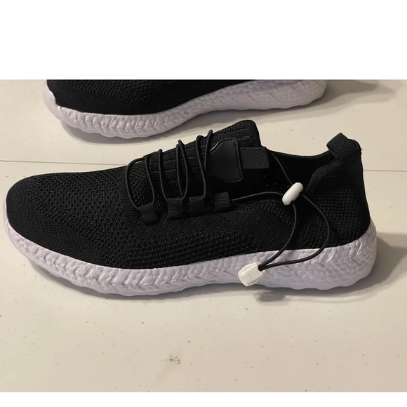Shoes | Moc Papa Womens Comfort Light Sneakers Black White 12w | Poshmark